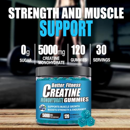 micronized creatine in gummy form
