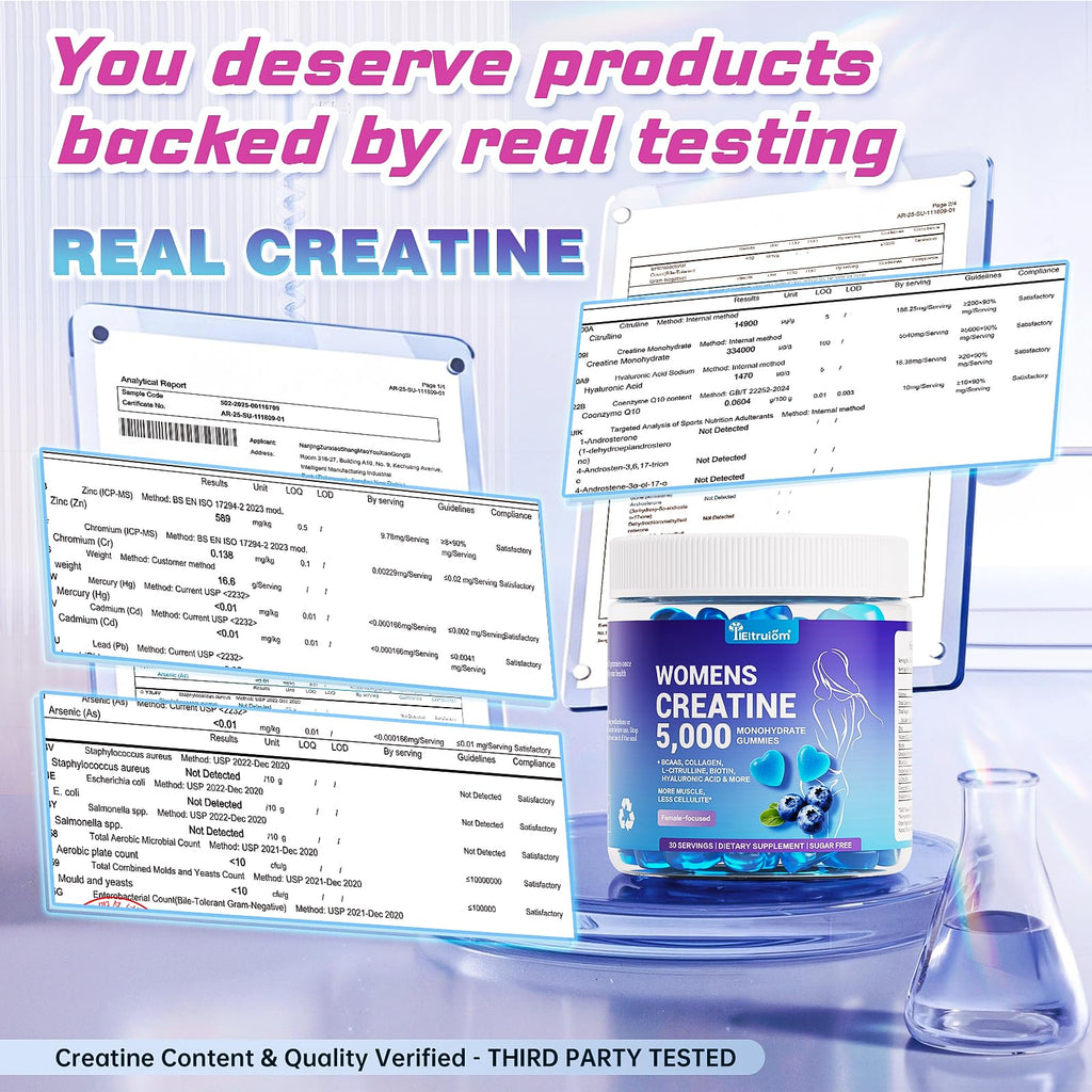 micronized creatine in gummy form