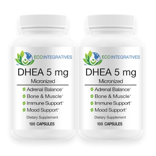 Micronized DHEA capsules for immunity support