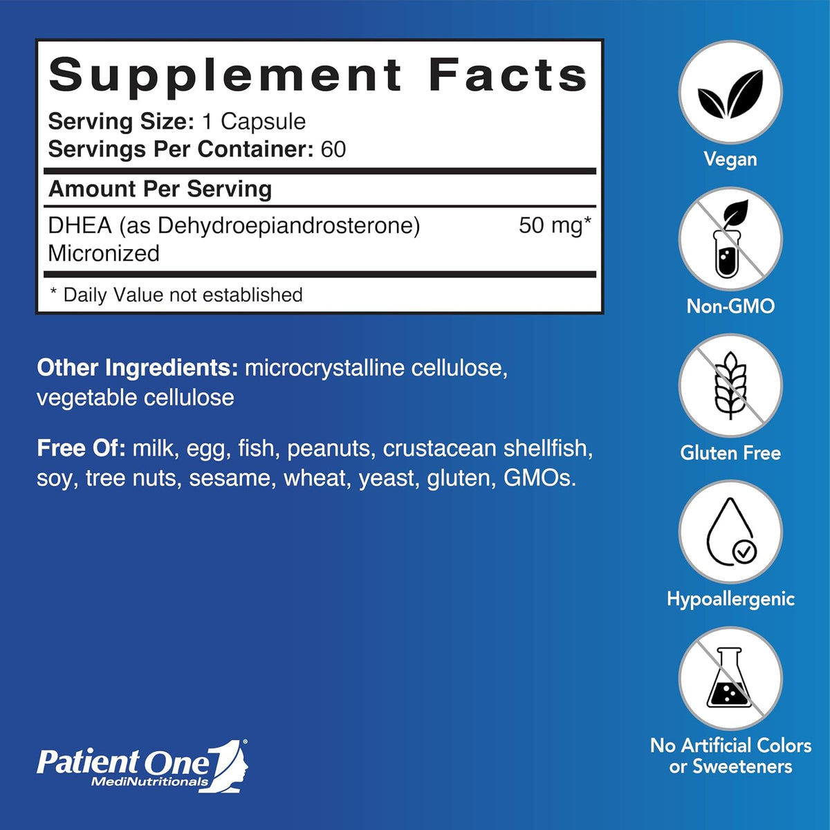 Micronized DHEA for better absorption