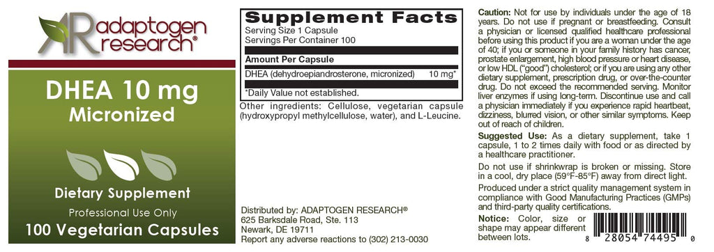 micronized DHEA for brain health