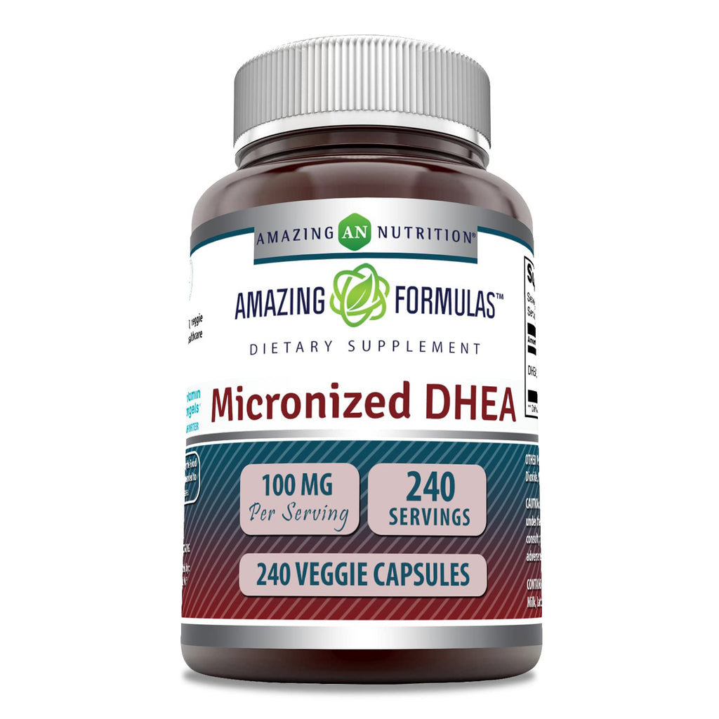 Micronized DHEA supplement for vitality