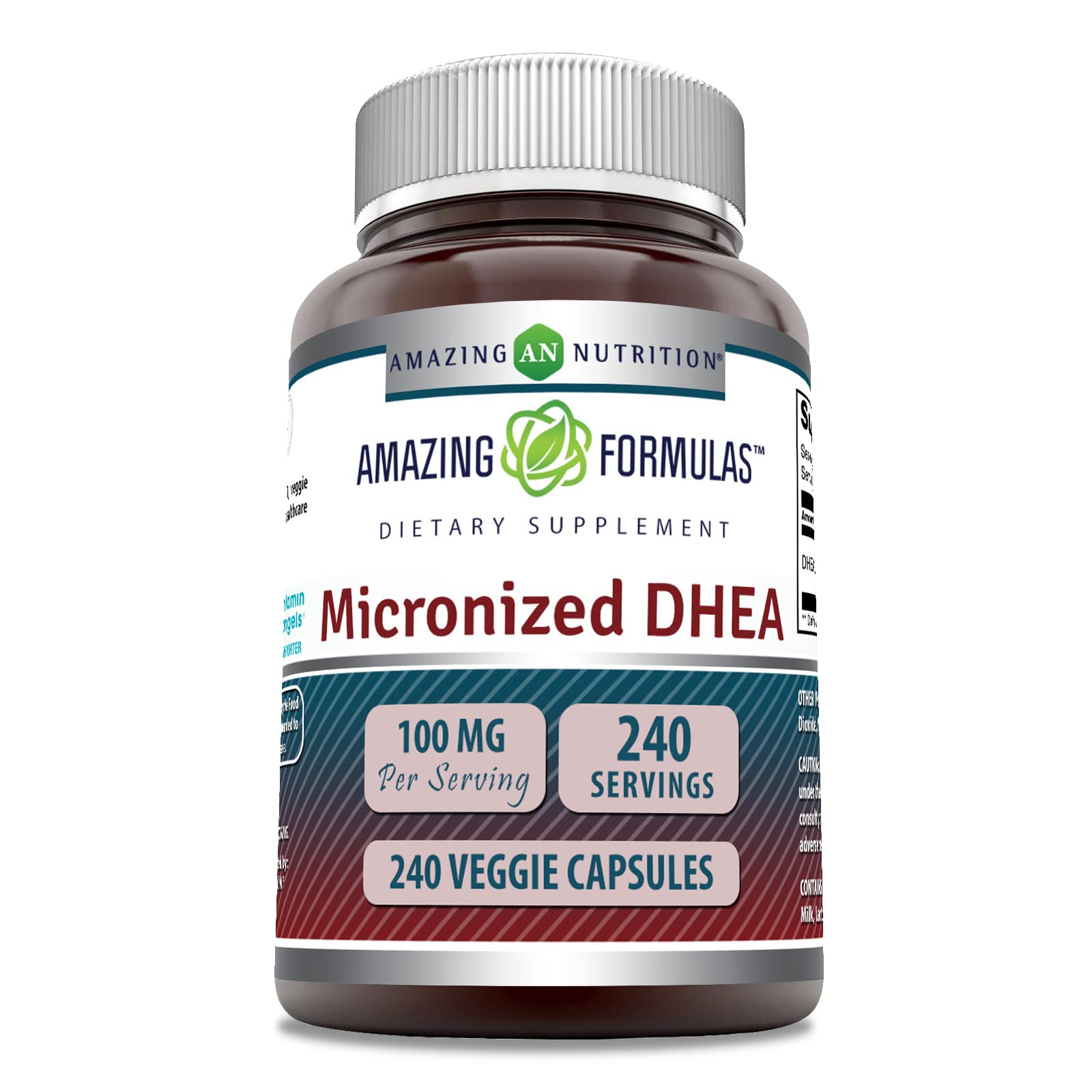 Micronized DHEA supplement for vitality