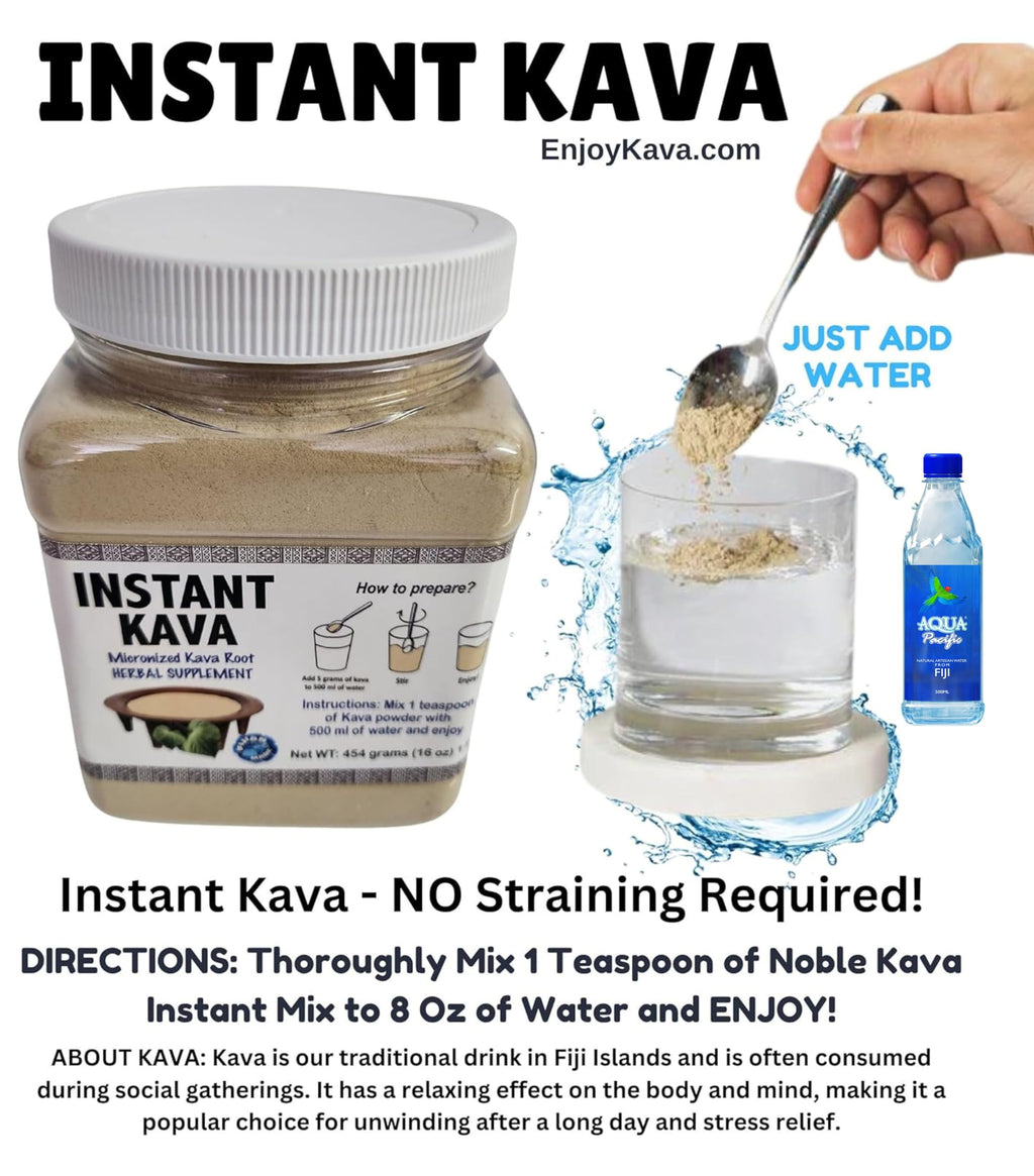 micronized instant kava kava