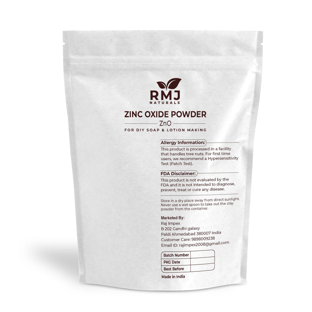 micronized zinc for face packs