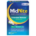 MidNite melatonin 6 mg tablets