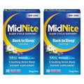 MidNite melatonin sleep aid tablets