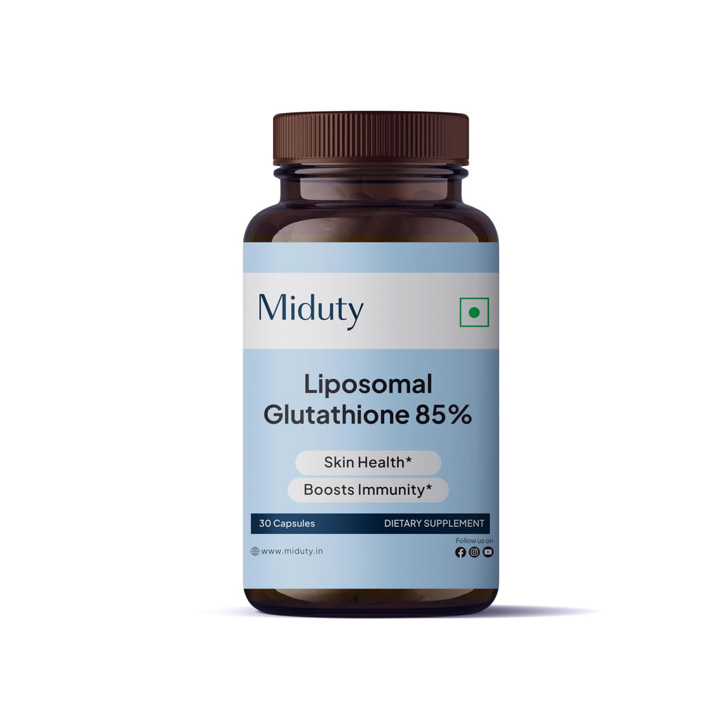 Miduty liposomal glutathione capsules