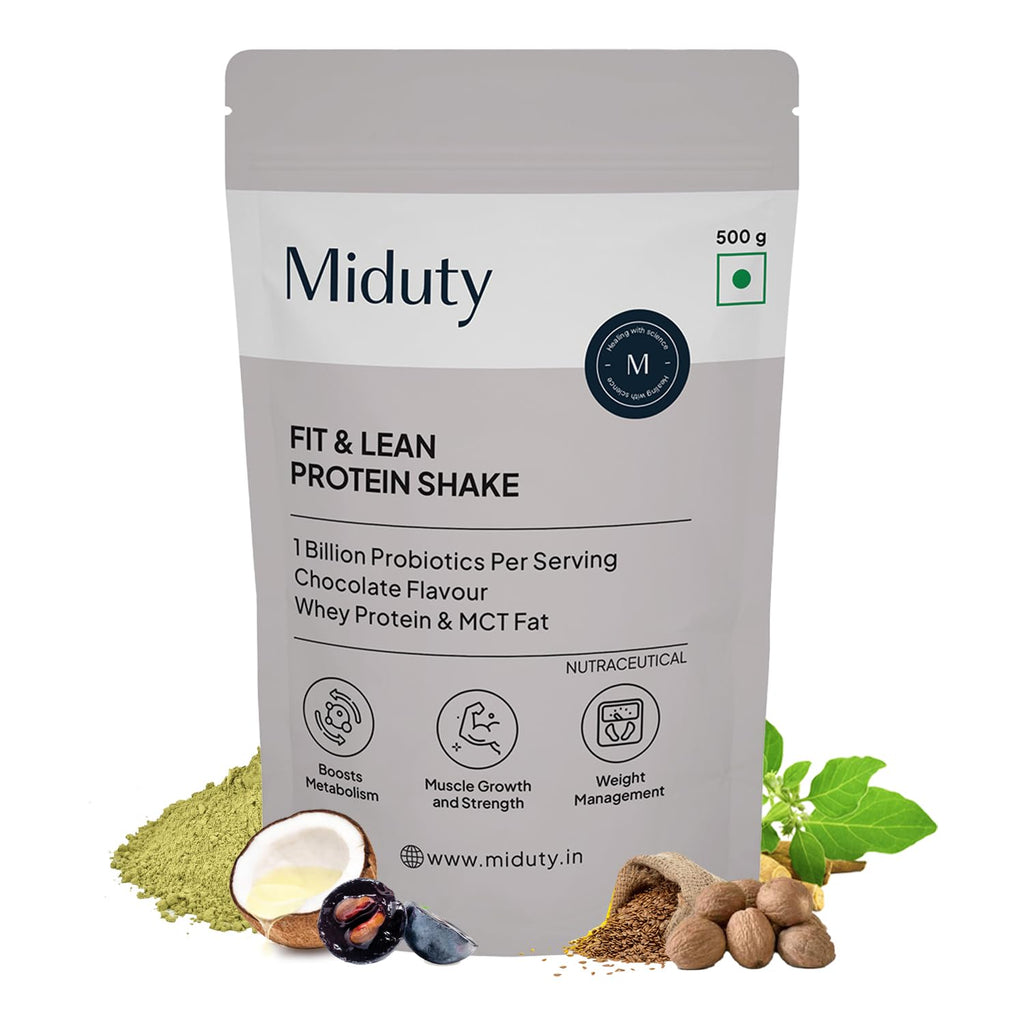 Miduty low-carb protein shake benefits