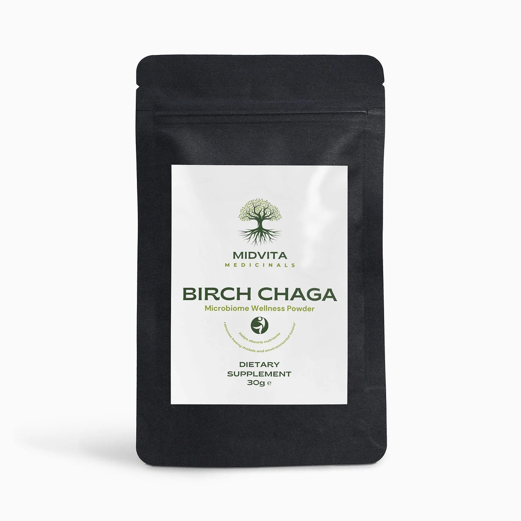 MidVita Medicinals mushroom wellness powder