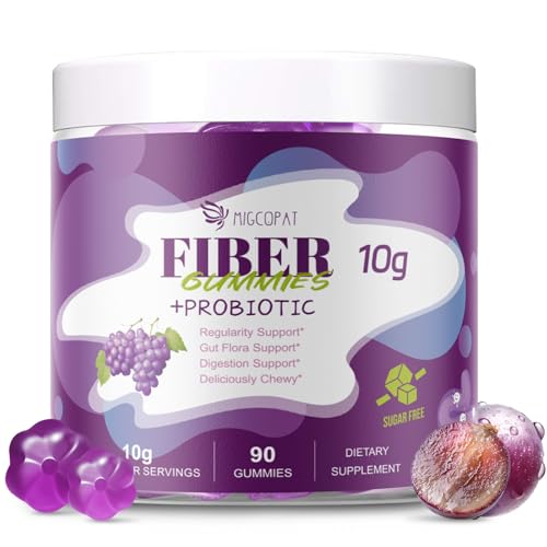 Migcopat fiber gummies for digestion