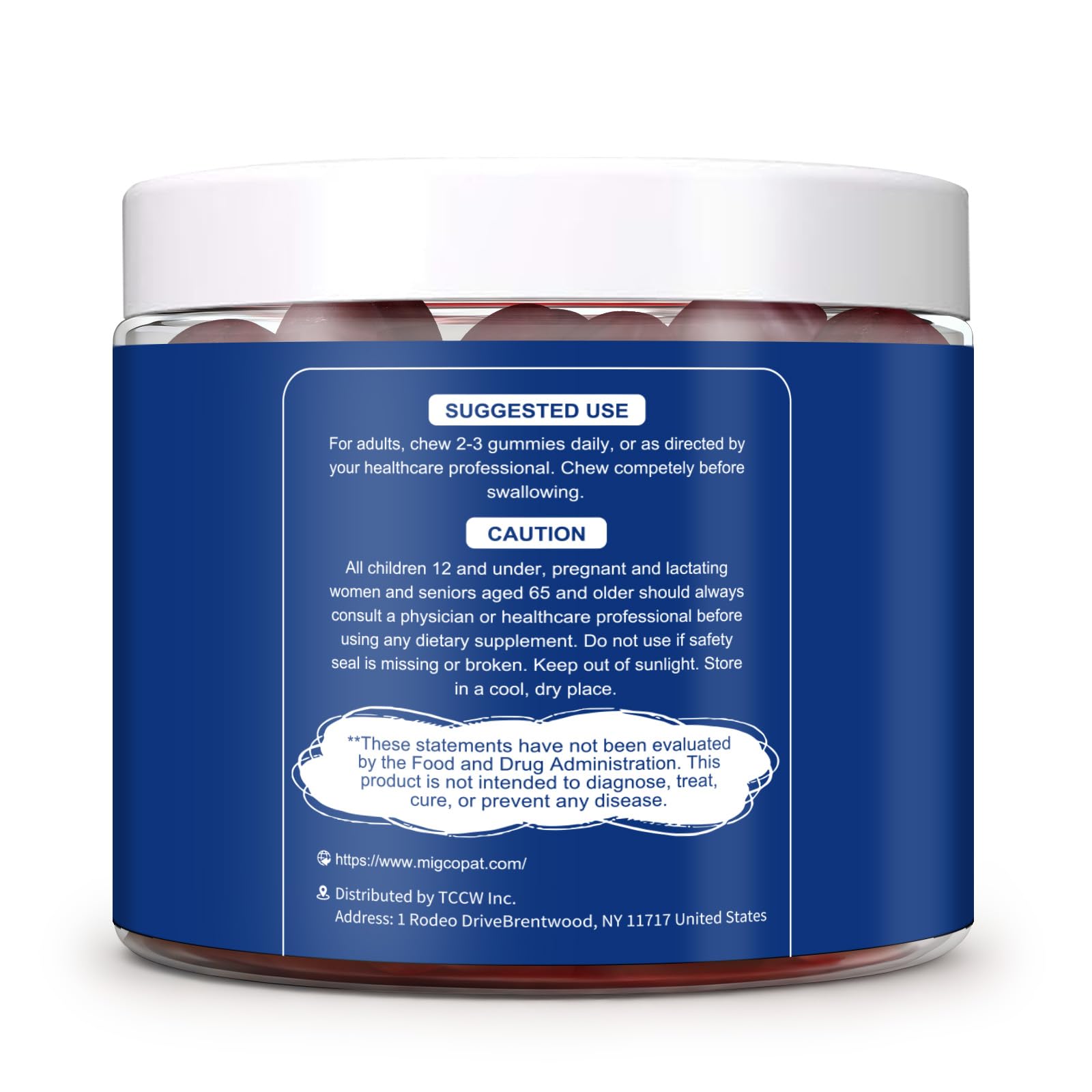 Migcopat Fiber Gummies for overall wellness
