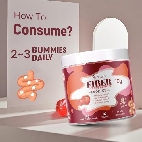 Migcopat fiber gummies with psyllium