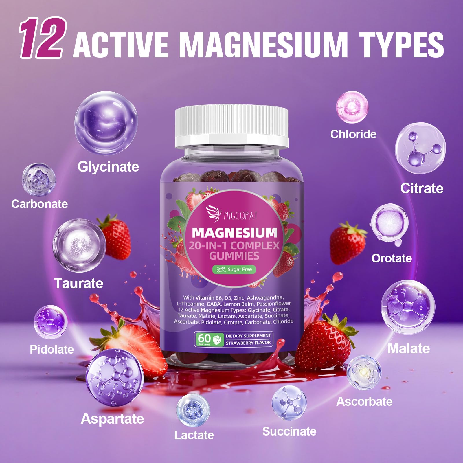 Migcopat gummies for muscle recovery