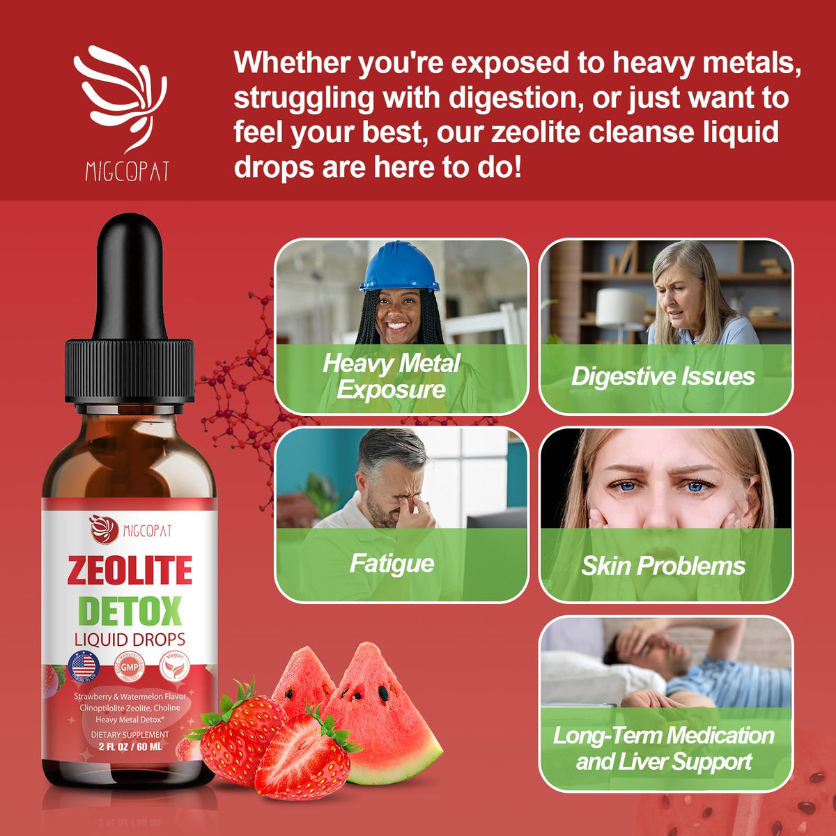 Migcopat liquid drops for immunity
