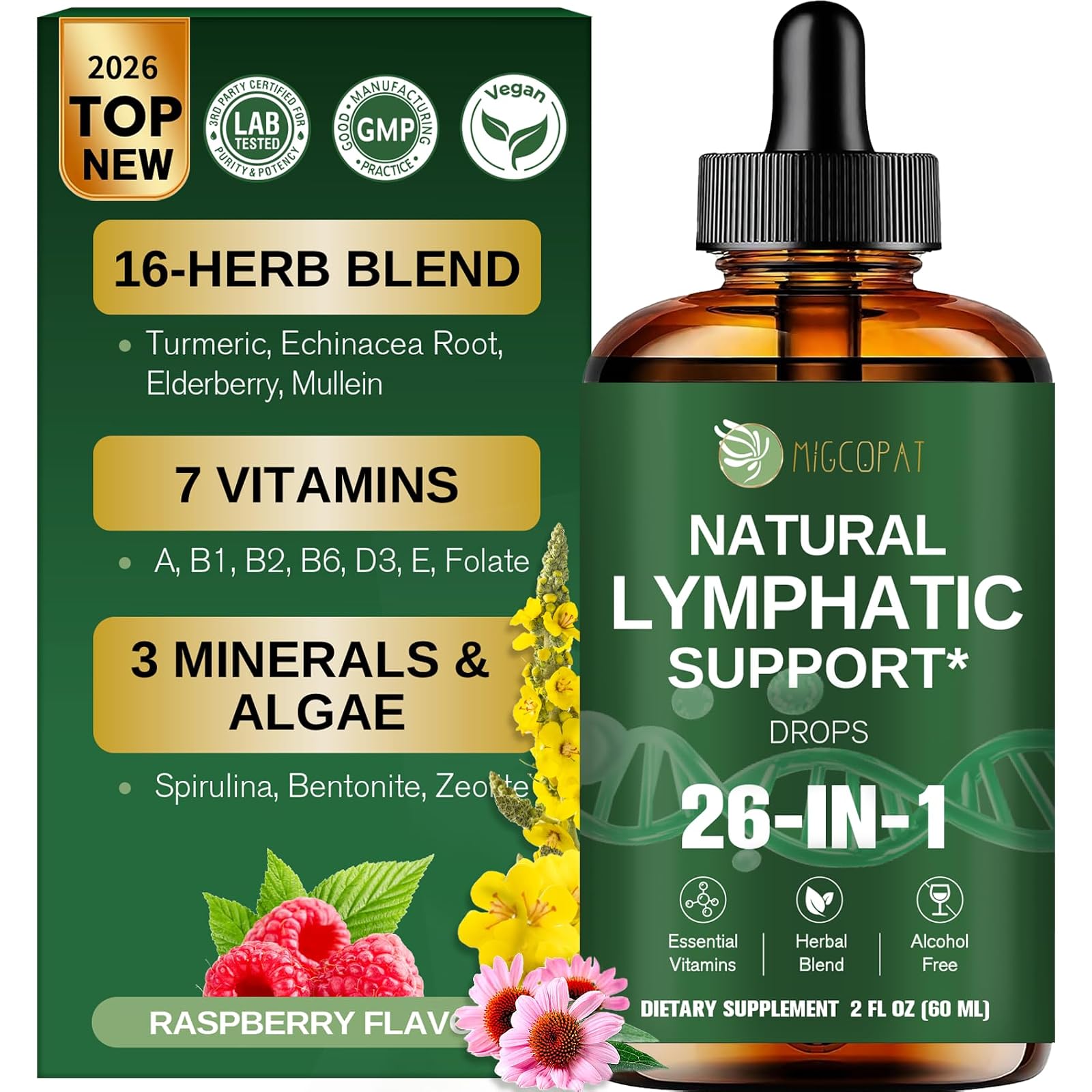 Migcopat lymphatic drainage drops benefits