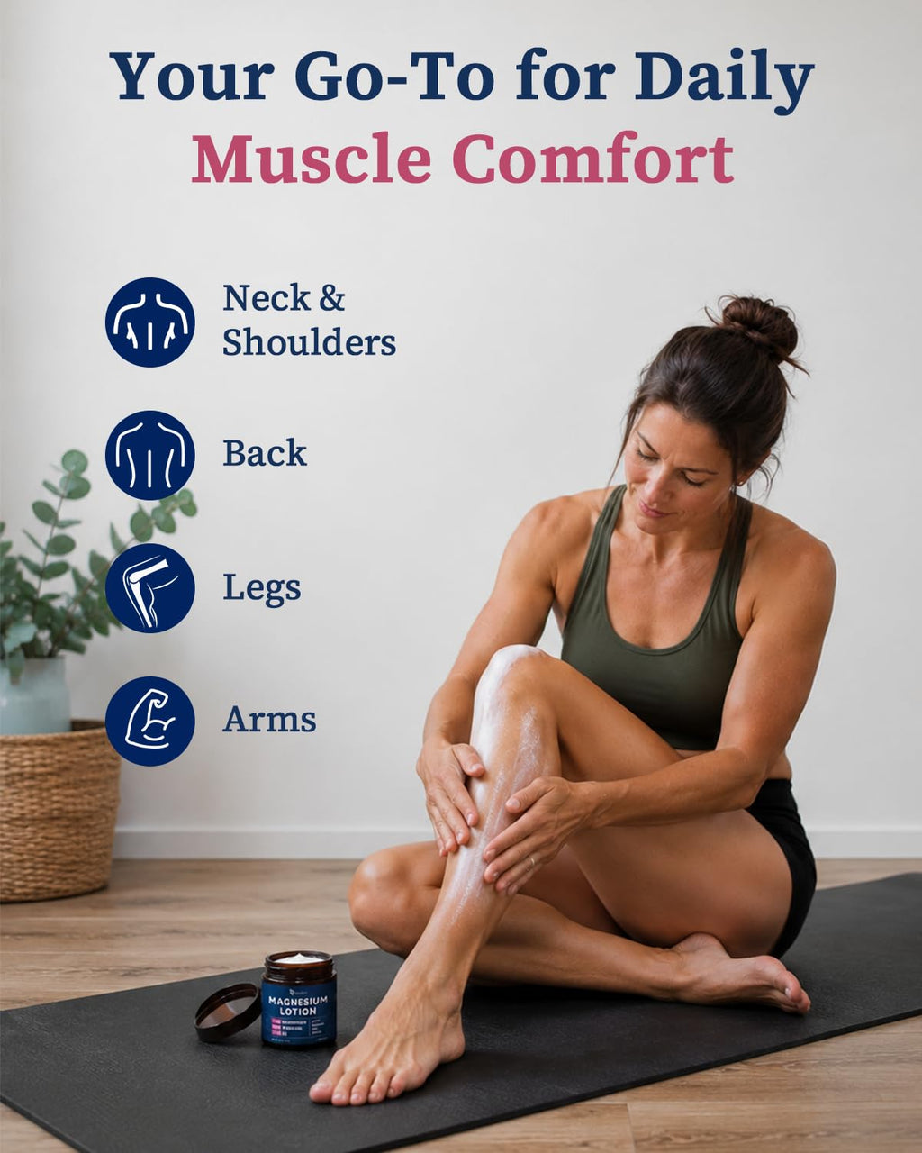 Migcopat magnesium lotion for post-workout