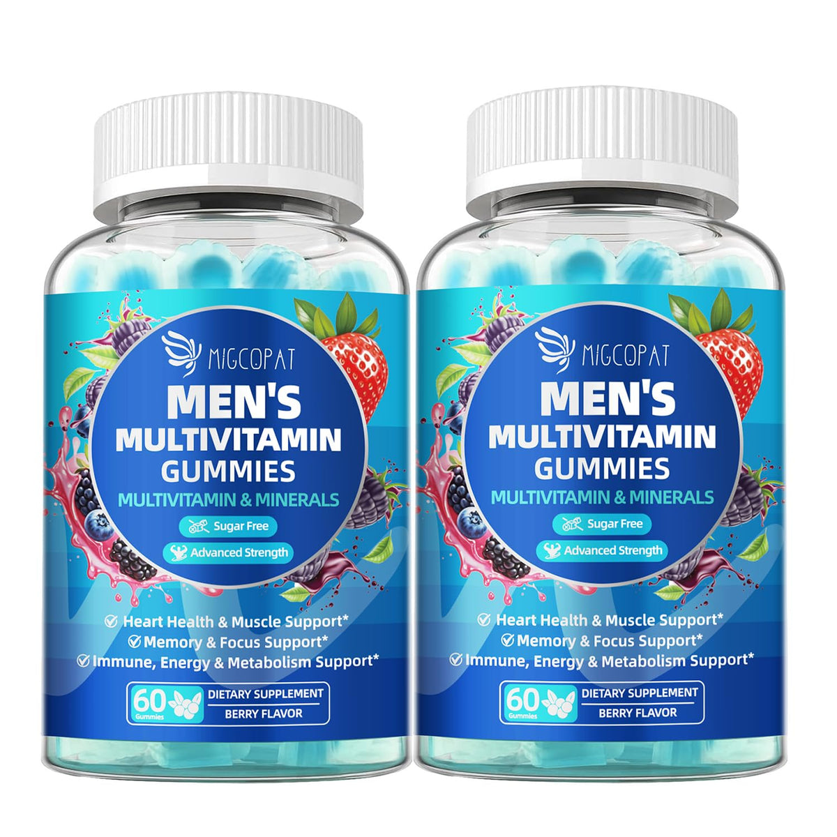 Migcopat multivitamin gummies for men
