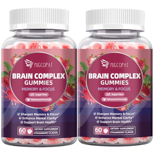 Migcopat nootropic gummies strawberry flavour