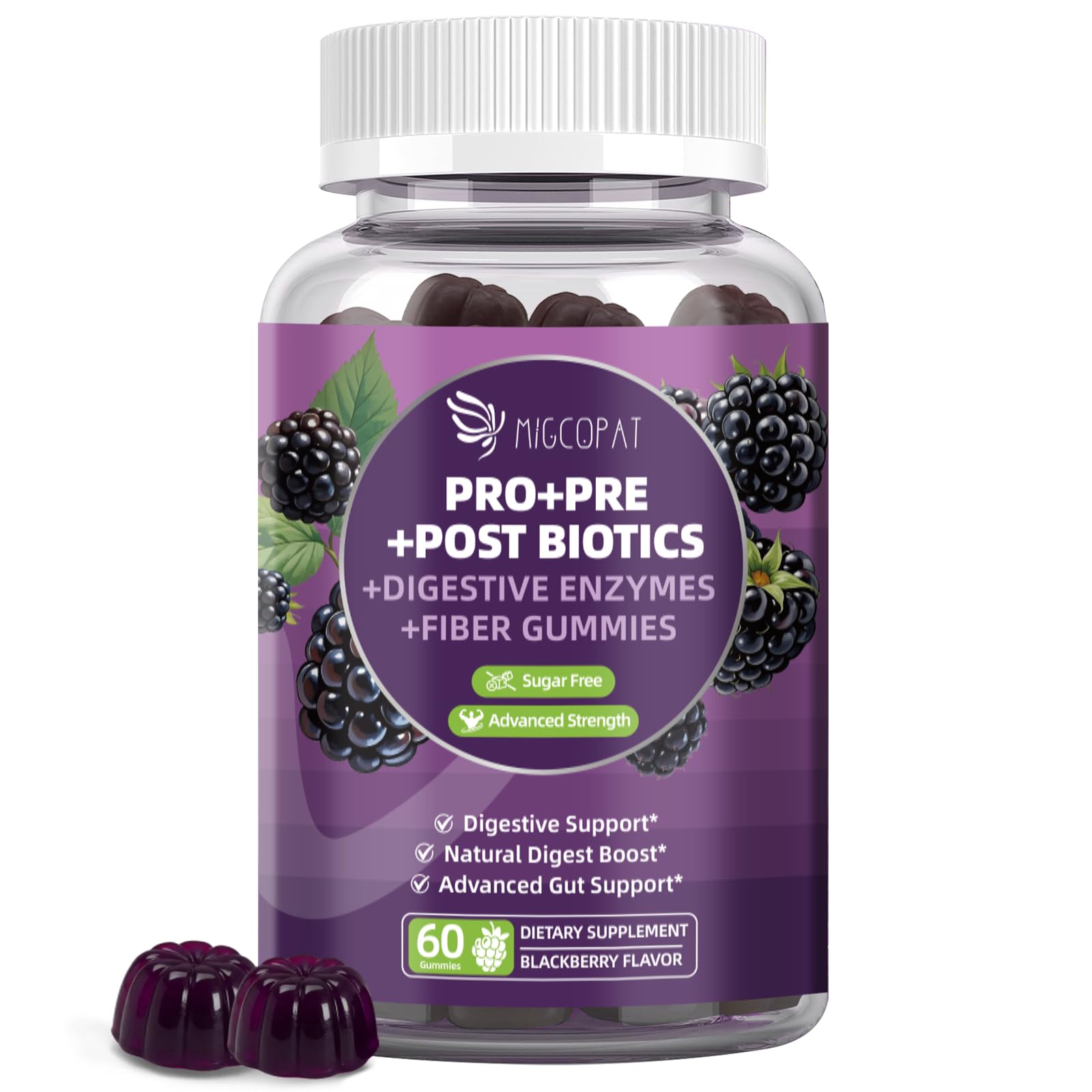 Migcopat probiotics gummies for digestion