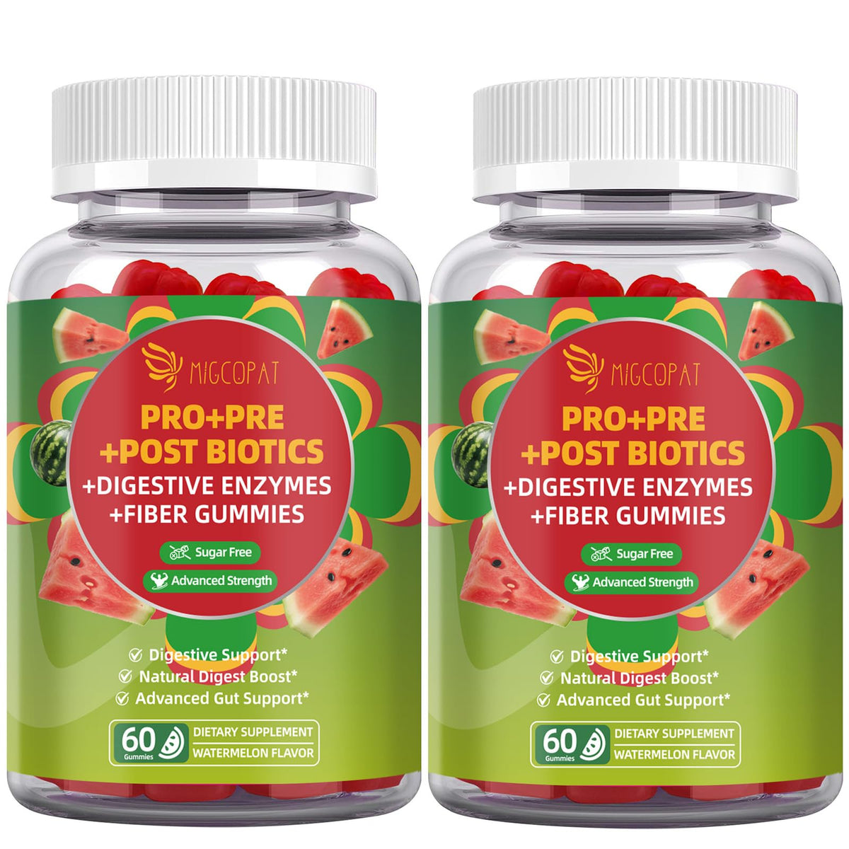 Migcopat probiotics gummies for digestion