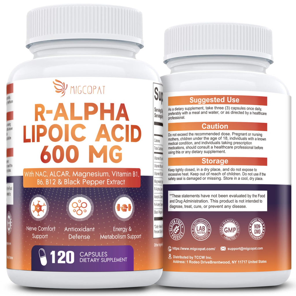 Migcopat R Alpha Lipoic Acid capsules