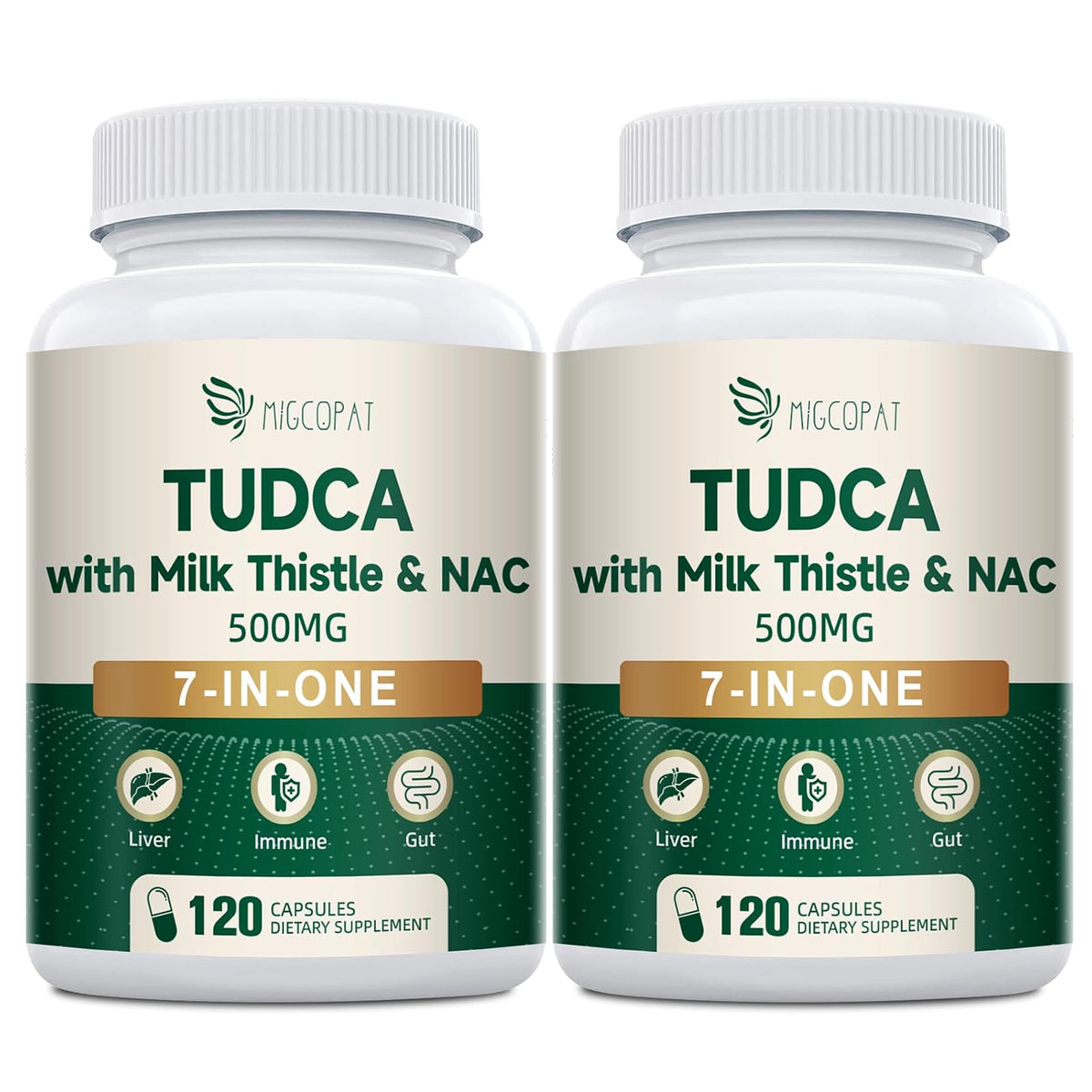 Migcopat TUDCA liver support capsules