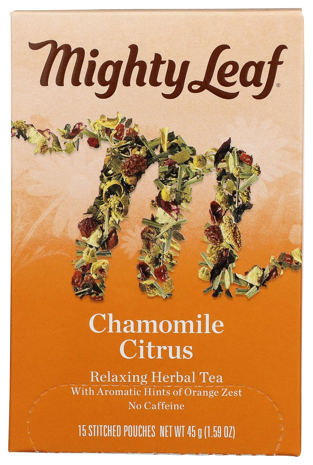 Mighty Leaf chamomile citrus tea bags