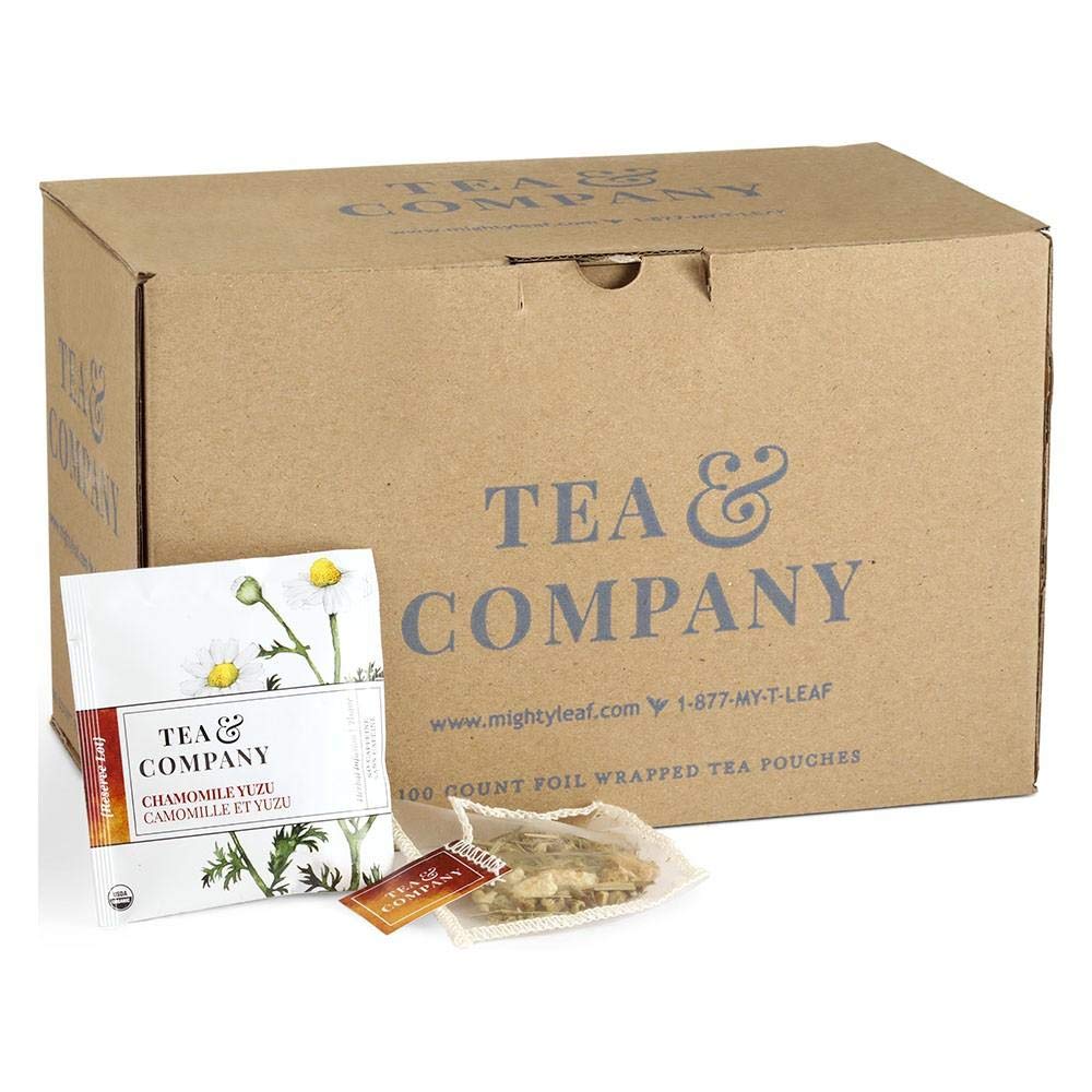 Mighty Leaf chamomile yuzu herbal tea
