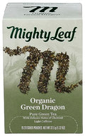 Mighty Leaf organic green tea bags