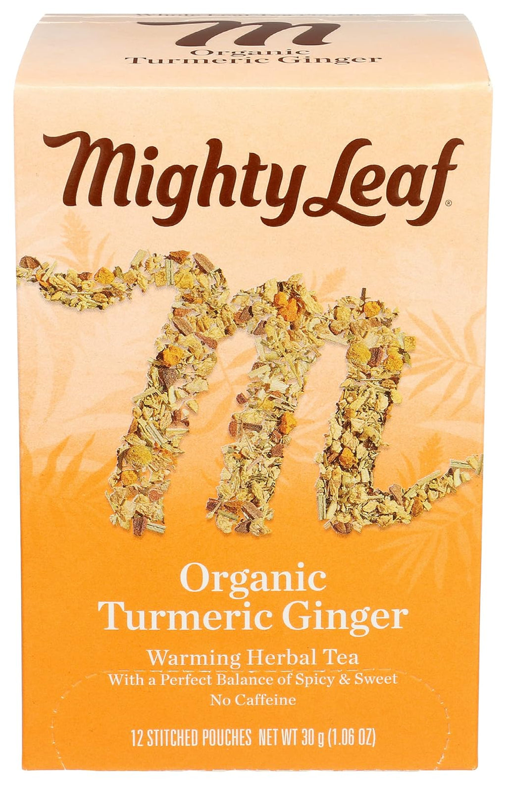 Mighty Leaf turmeric ginger herbal tea
