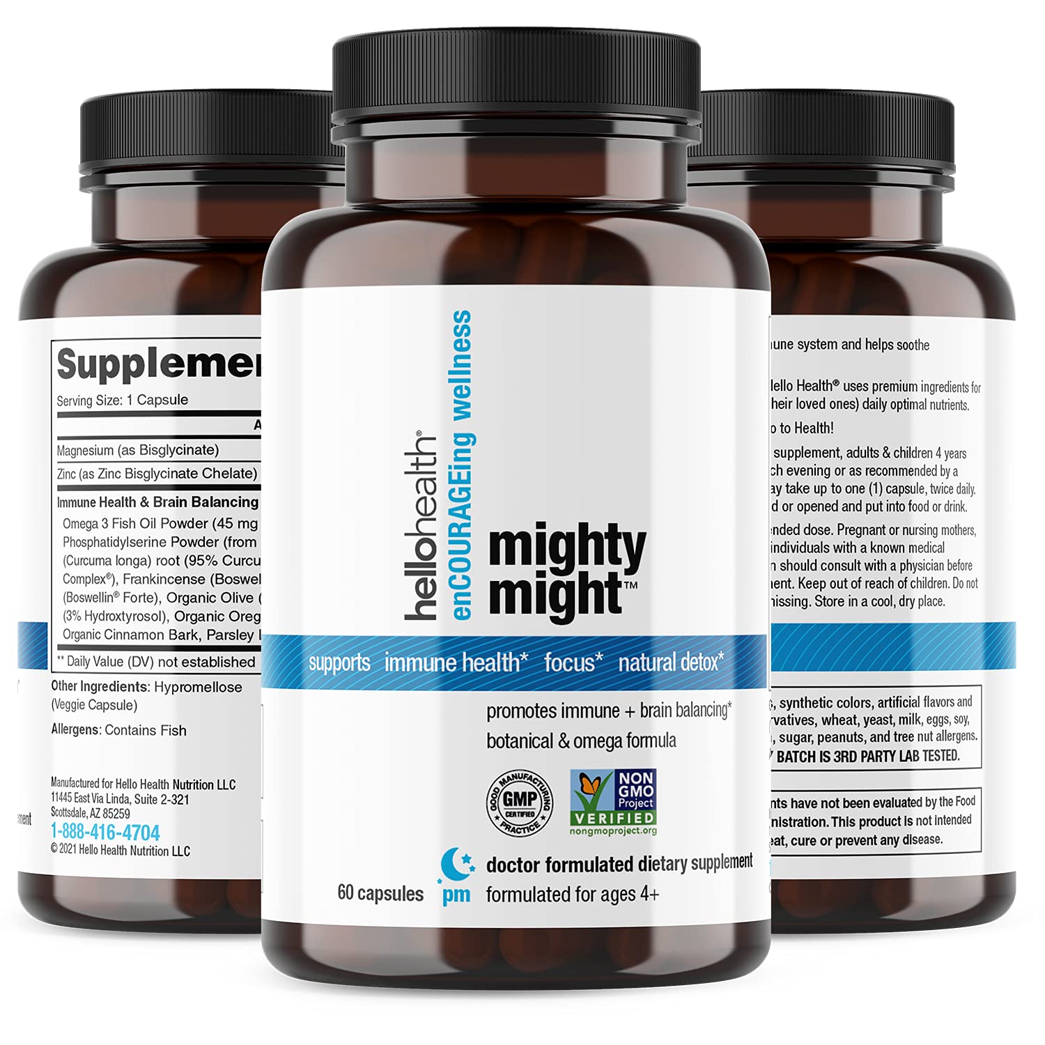 MightyMight ginkgo biloba capsules for kids