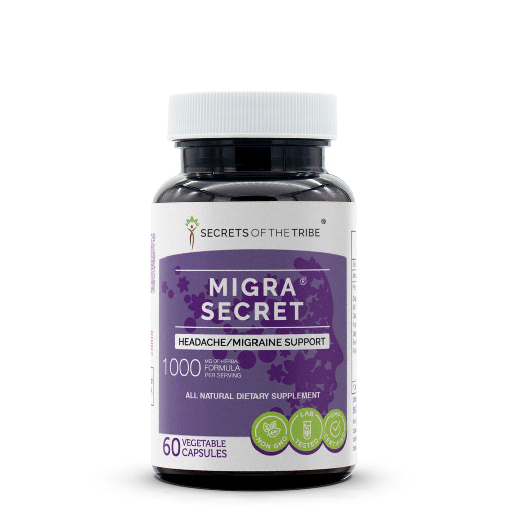 Migra Secret herbal supplement capsules