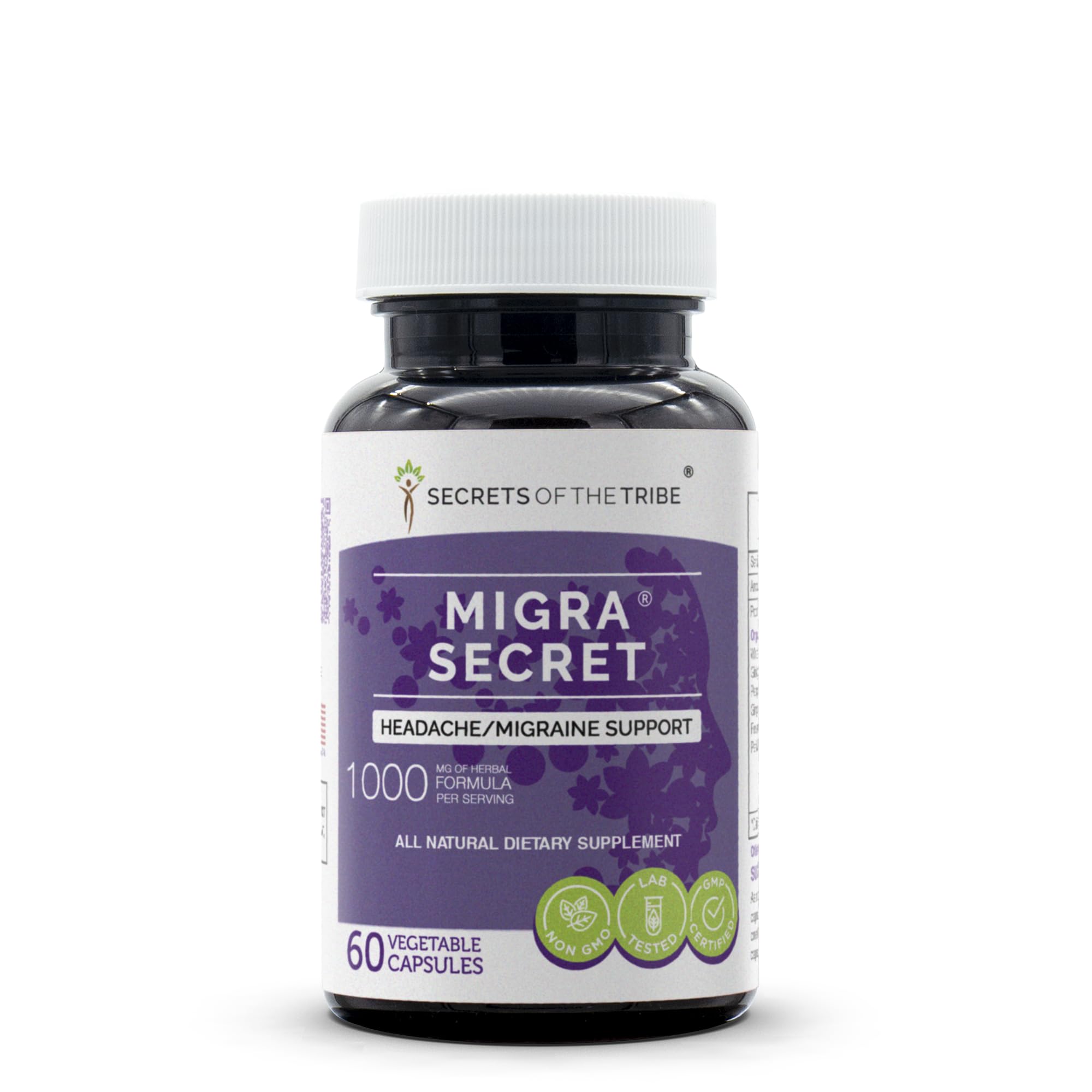 Migra Secret herbal supplement capsules