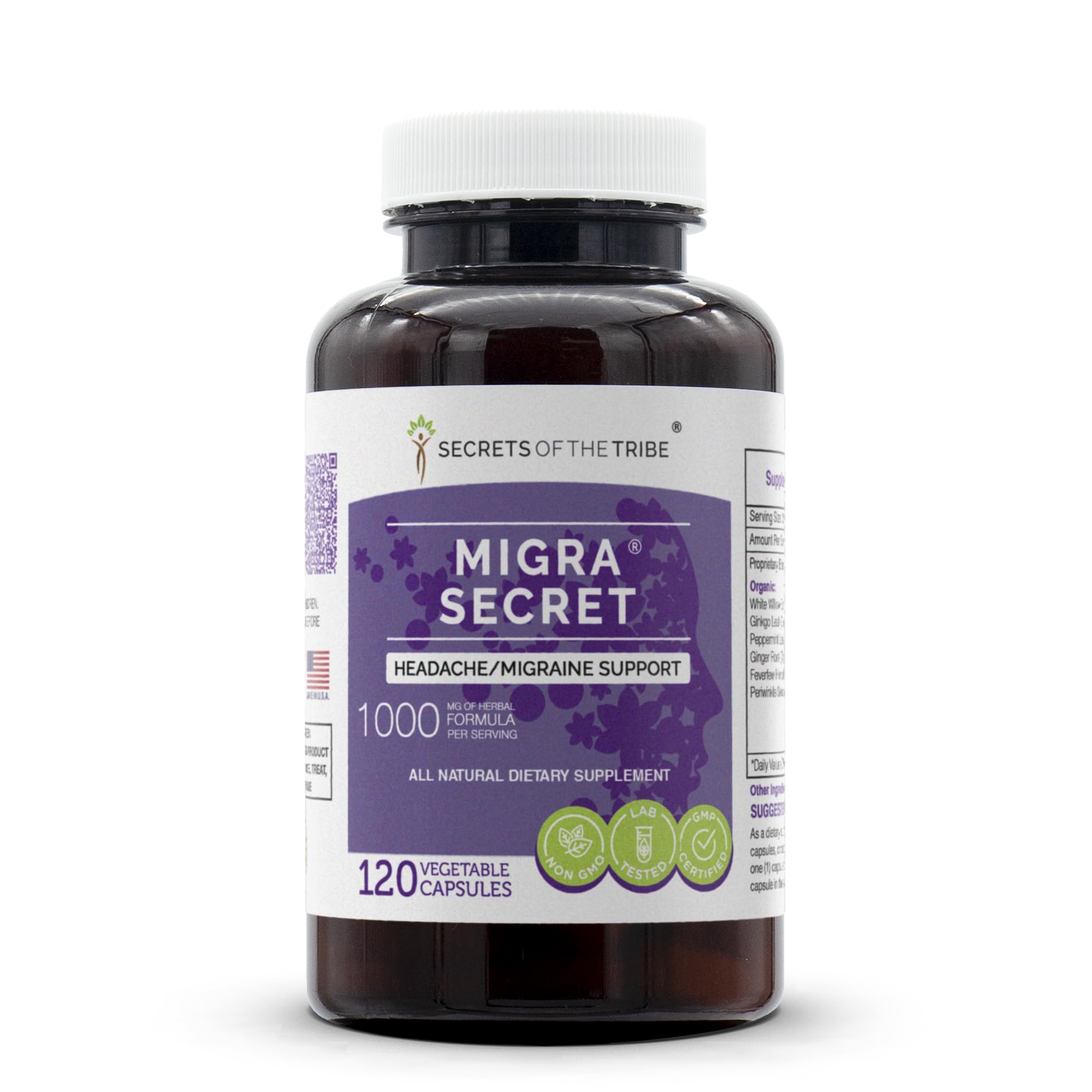 Migra Secret herbal supplements for headaches