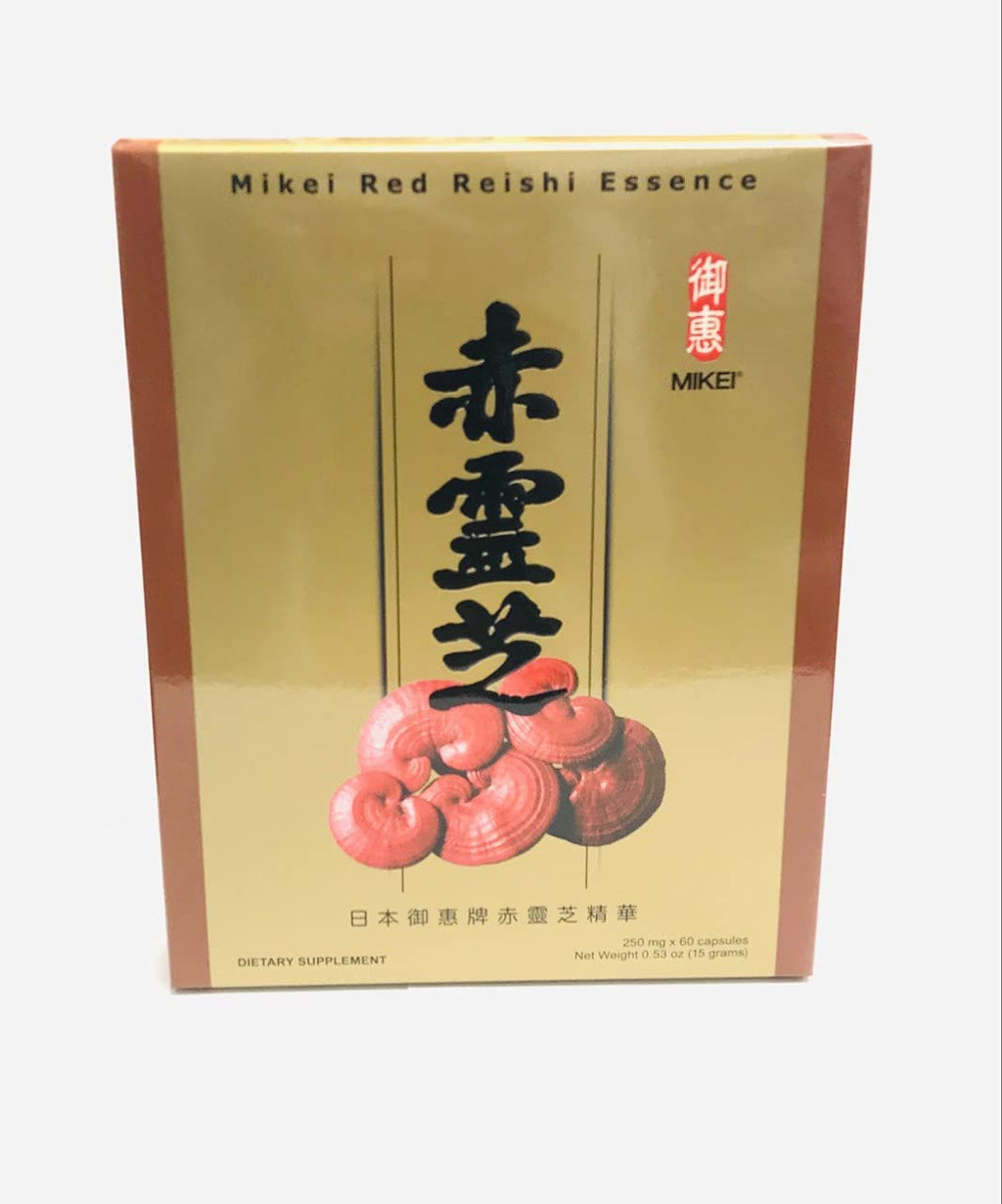 Mikei Red Reishi capsules for wellness