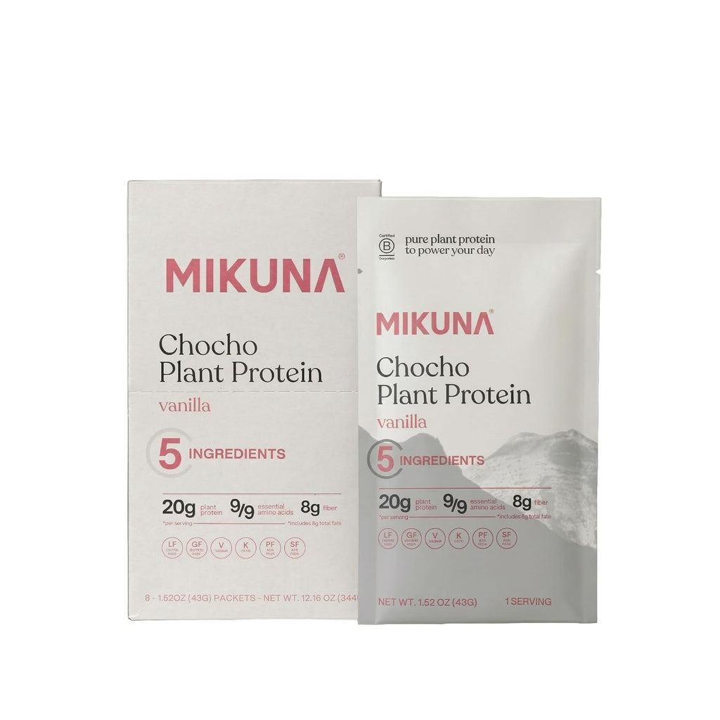 Mikuna plant protein powder vanilla flavour