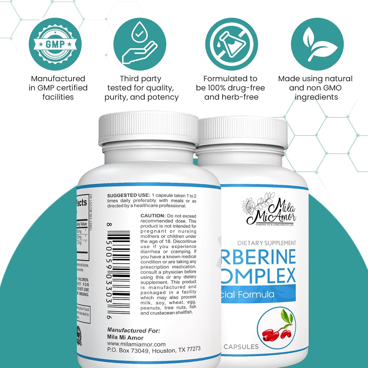 Mila Miamor capsules for digestive health