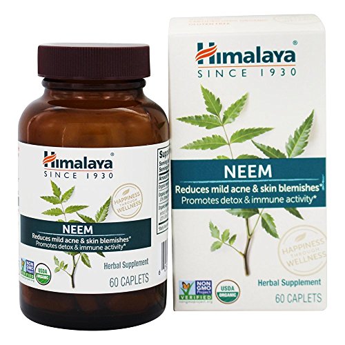 Mild acne relief with neem
