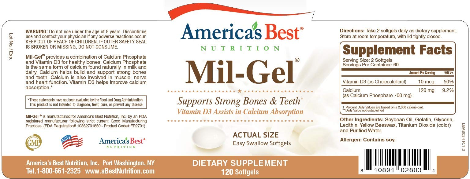 milk calcium with vitamin D3 benefits
