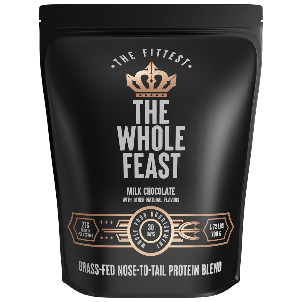 Milk chocolate beef protein powder
