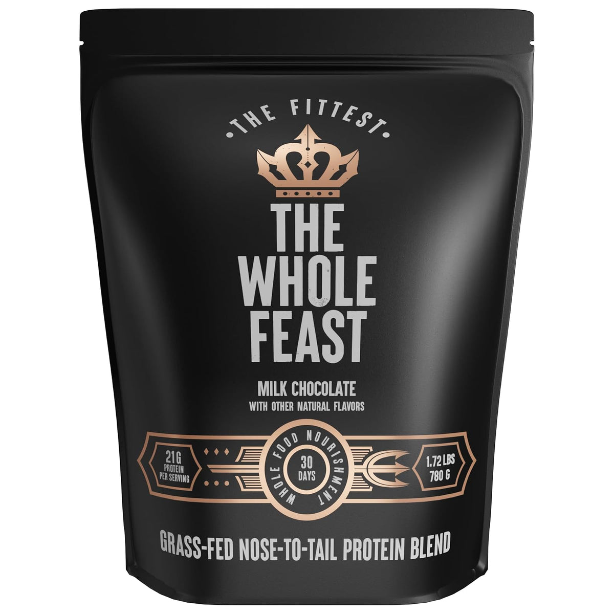 Milk chocolate beef protein powder
