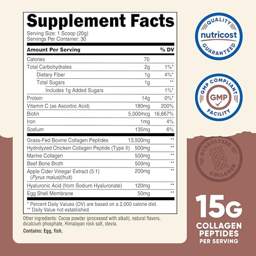 milk chocolate multi collagen powder