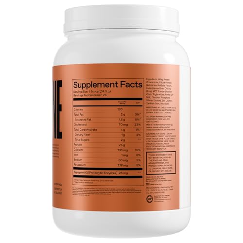 milk chocolate whey protein concentrate
