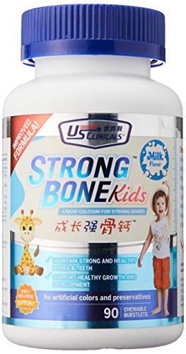 Milk-flavoured calcium chewables