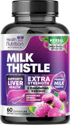 Milk Thistle 300 mg capsules