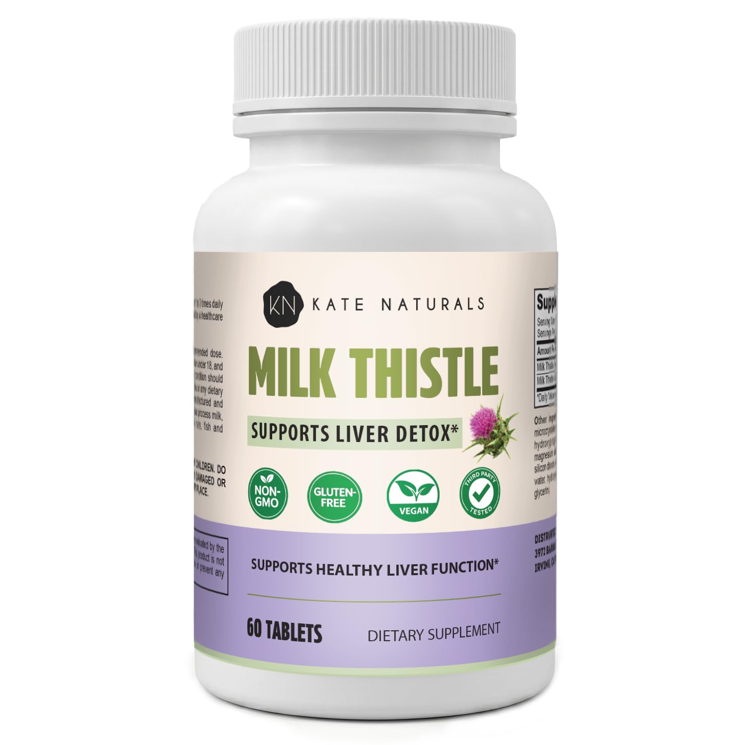Milk Thistle 450 mg supplement