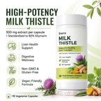Milk Thistle 500 mg herbal supplement