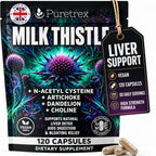 Milk Thistle 500 mg vegan capsules