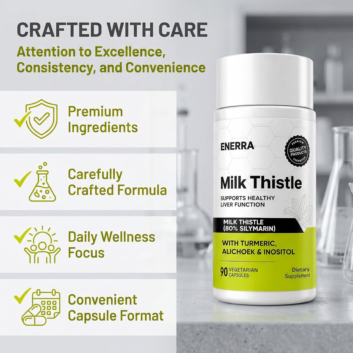 Milk Thistle 80% silymarin potency